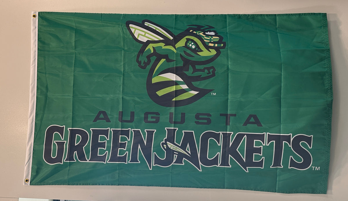 Augusta GreenJackets Team Flag – Hive Pro Shop - Augusta GreenJackets ...